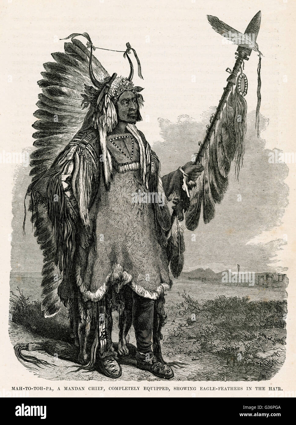 Mandan tribe hi-res stock photography and images - Alamy