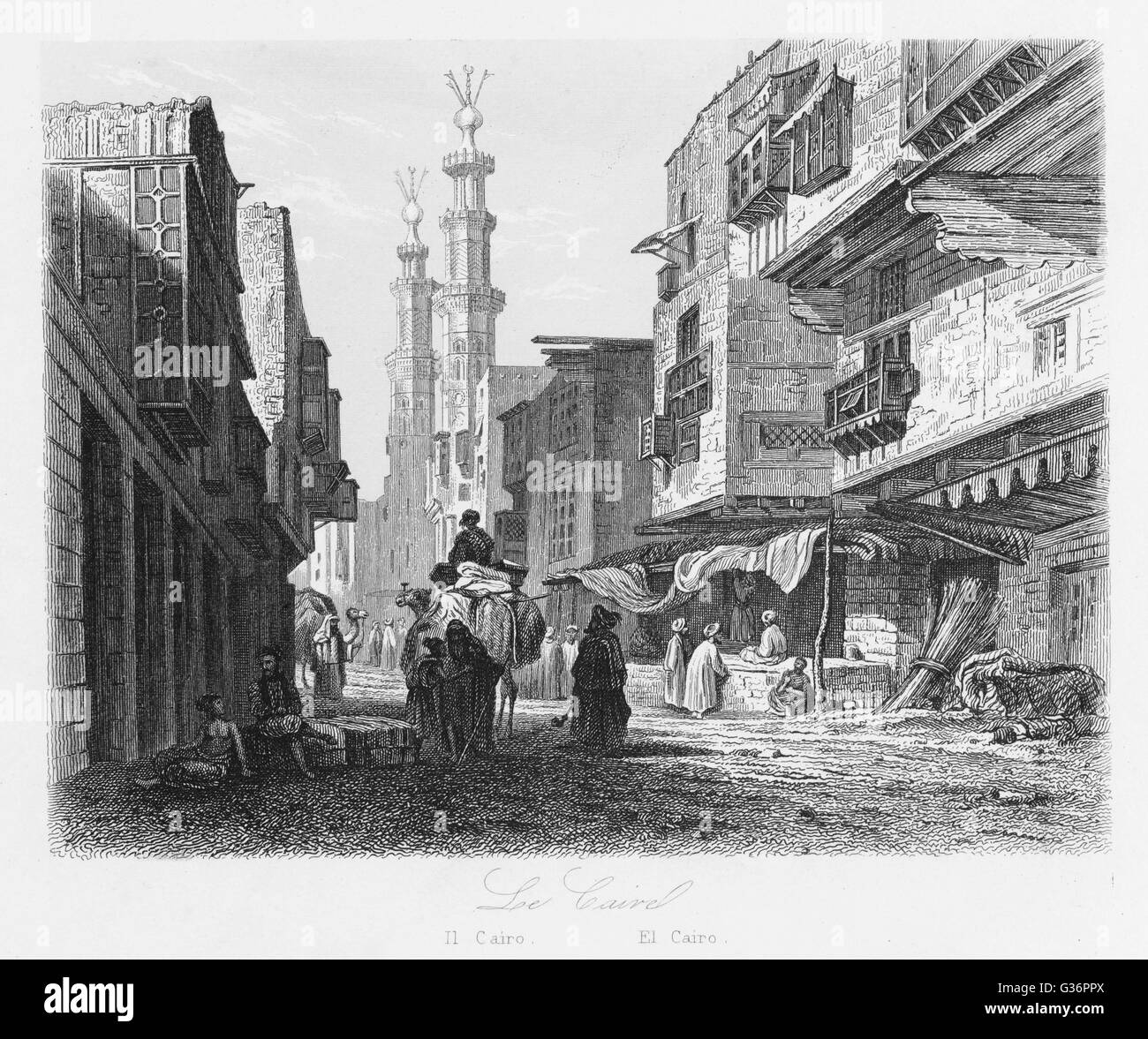 Street scene in Cairo, Egypt Stock Photo - Alamy
