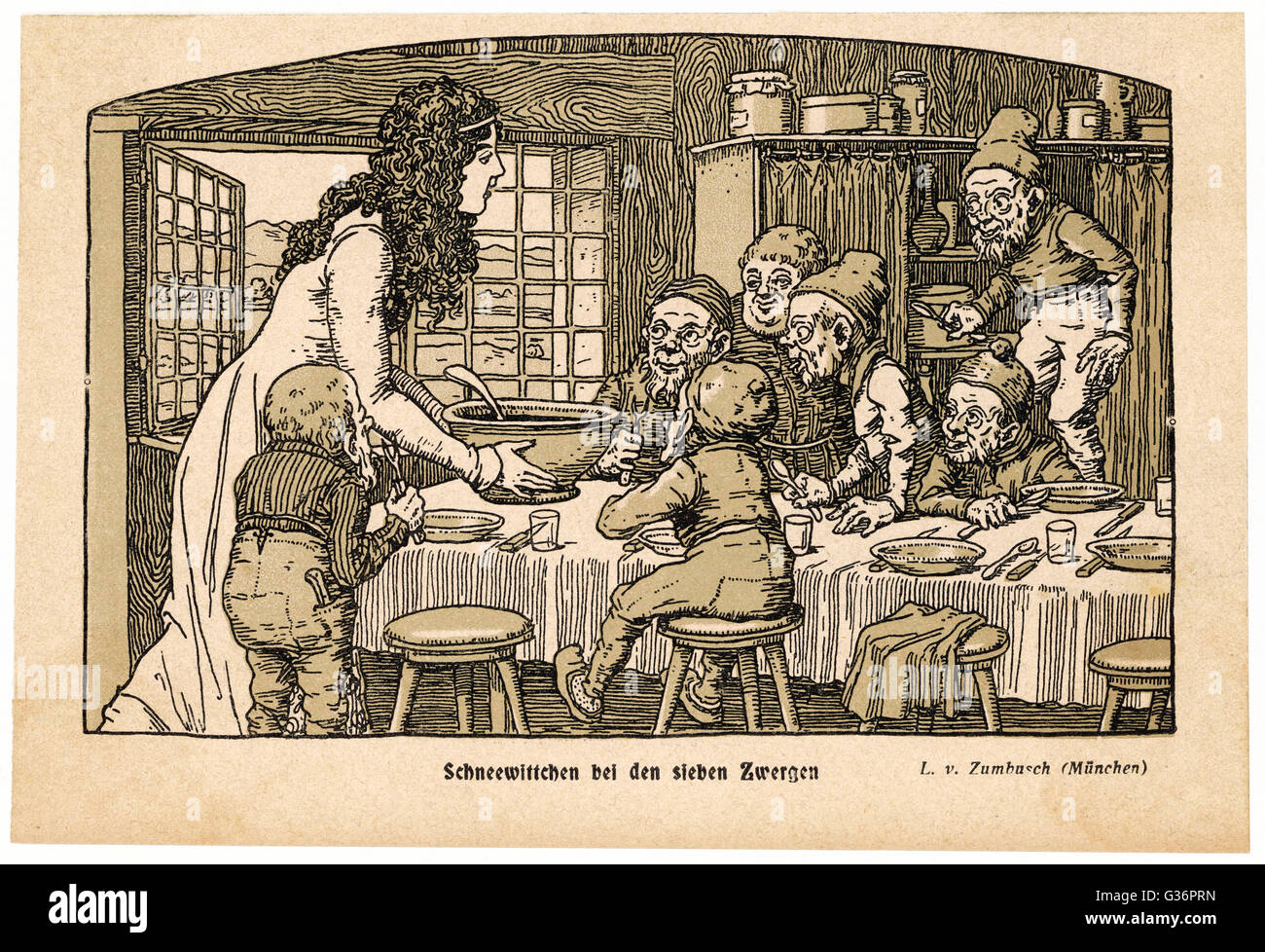 Arthur Rackham Snow White