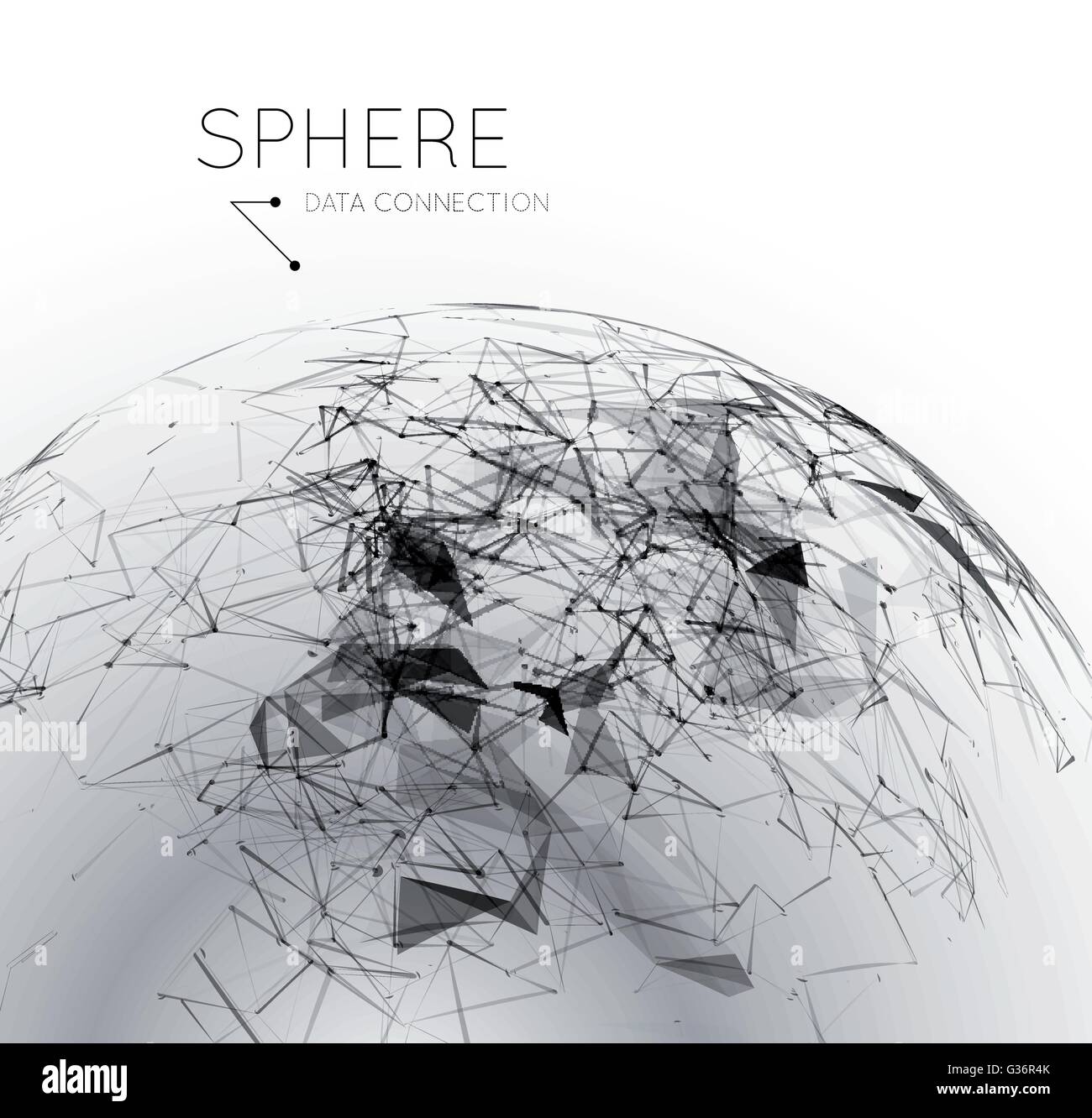 Satellite connectivity space Stock Vector Images - Alamy