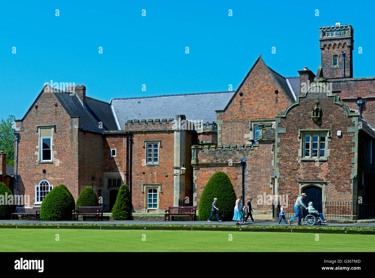 Ayscoughfee Hall, Spalding, Lincolnshire, England UK Stock Photo - Alamy