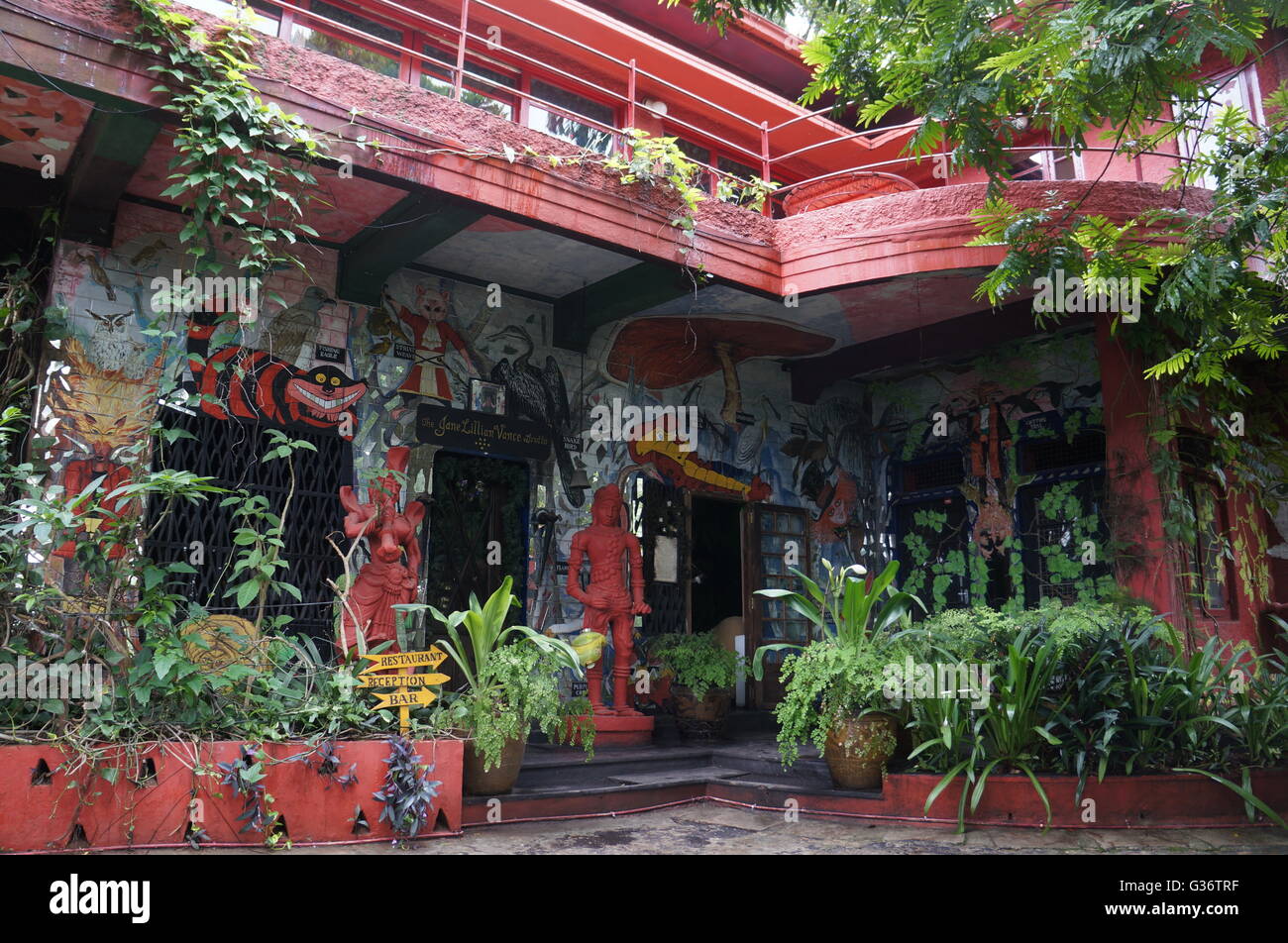 Helga's Folly, an anti-hotel created by Helga De Silva Blow Perera, a ...