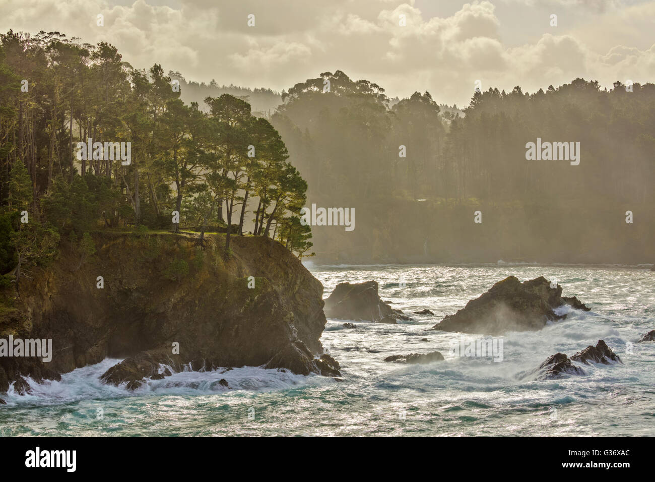 Russian Gulch State Park Stock Photo - Alamy