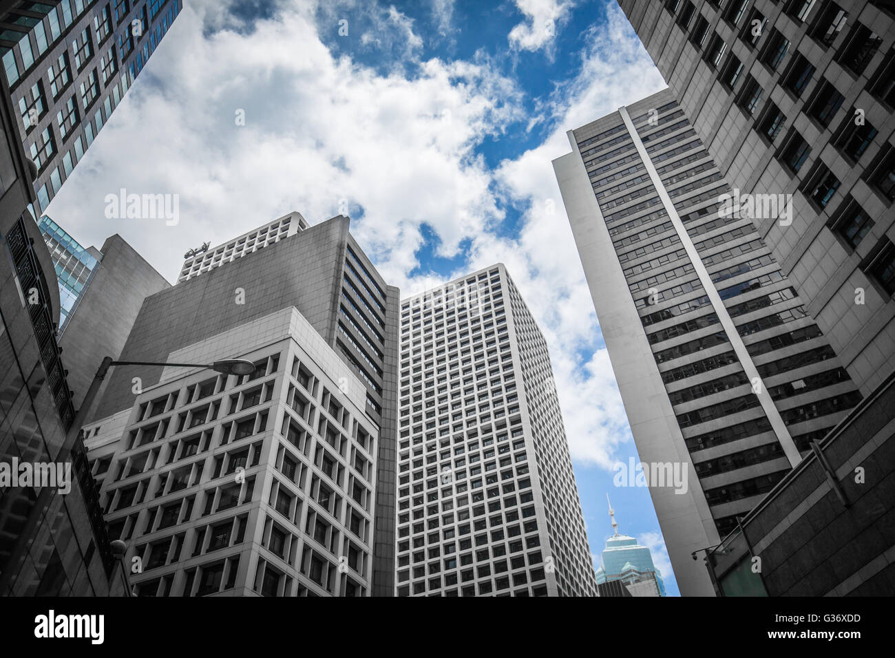 Hong Kong Modern Architectures Stock Photo - Alamy