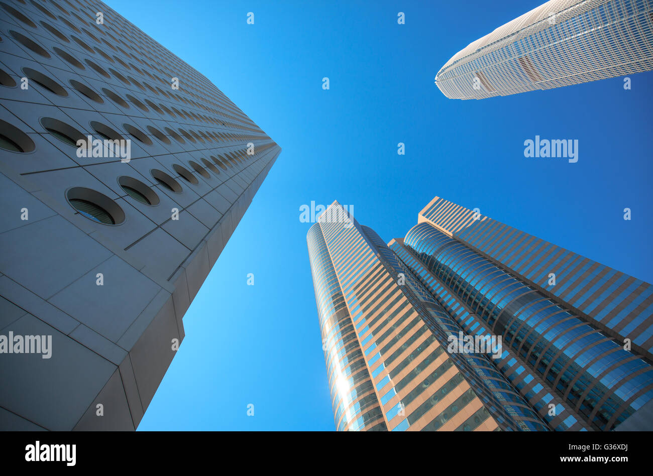Hong Kong Modern Architectures Stock Photo - Alamy