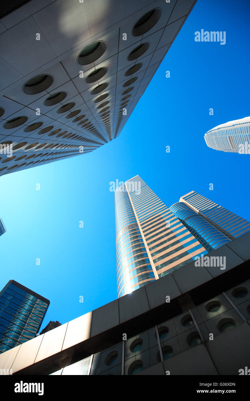Hong Kong Modern Architectures Stock Photo - Alamy