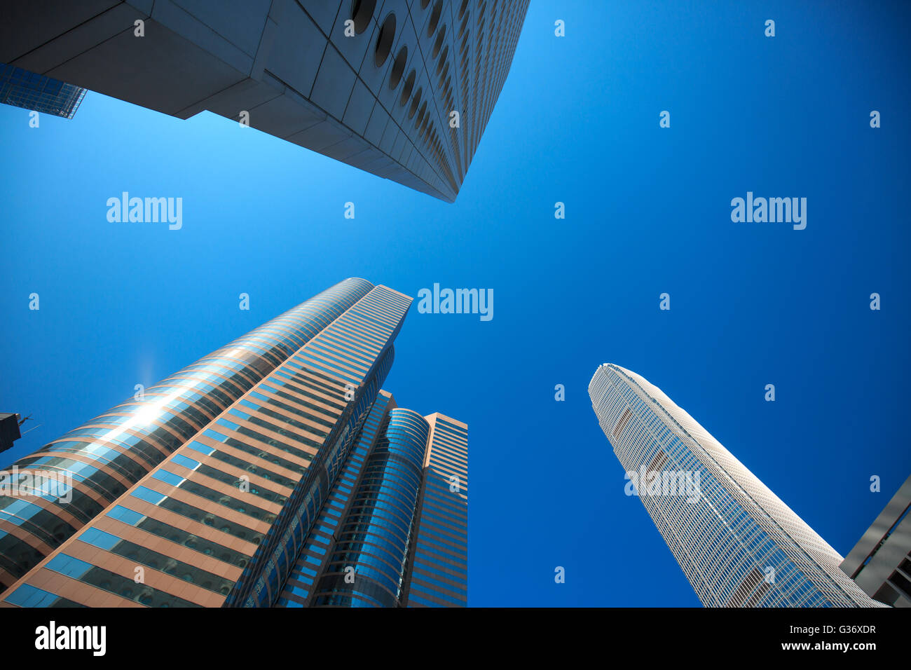 Hong Kong Modern Architectures Stock Photo - Alamy
