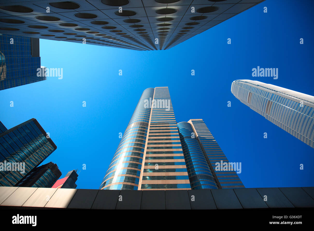 Hong Kong Modern Architectures Stock Photo - Alamy