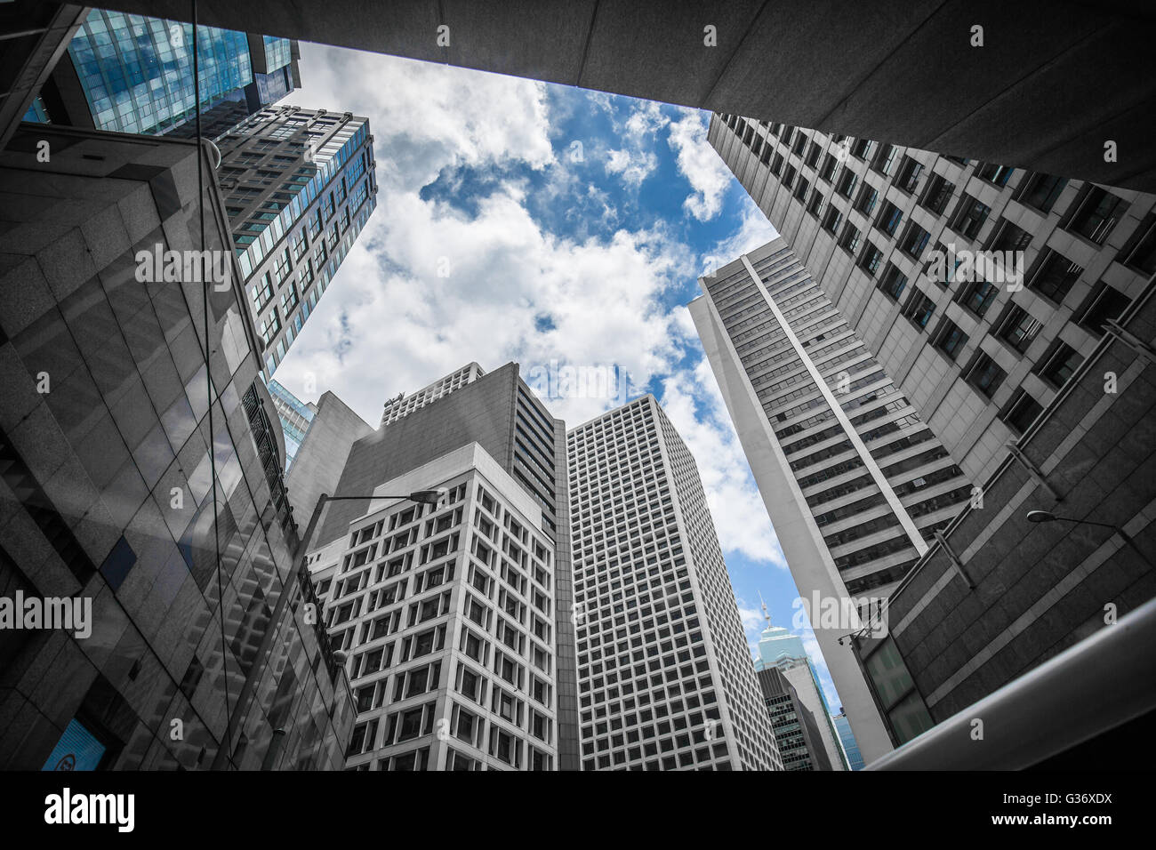 Hong Kong Modern Architectures Stock Photo - Alamy