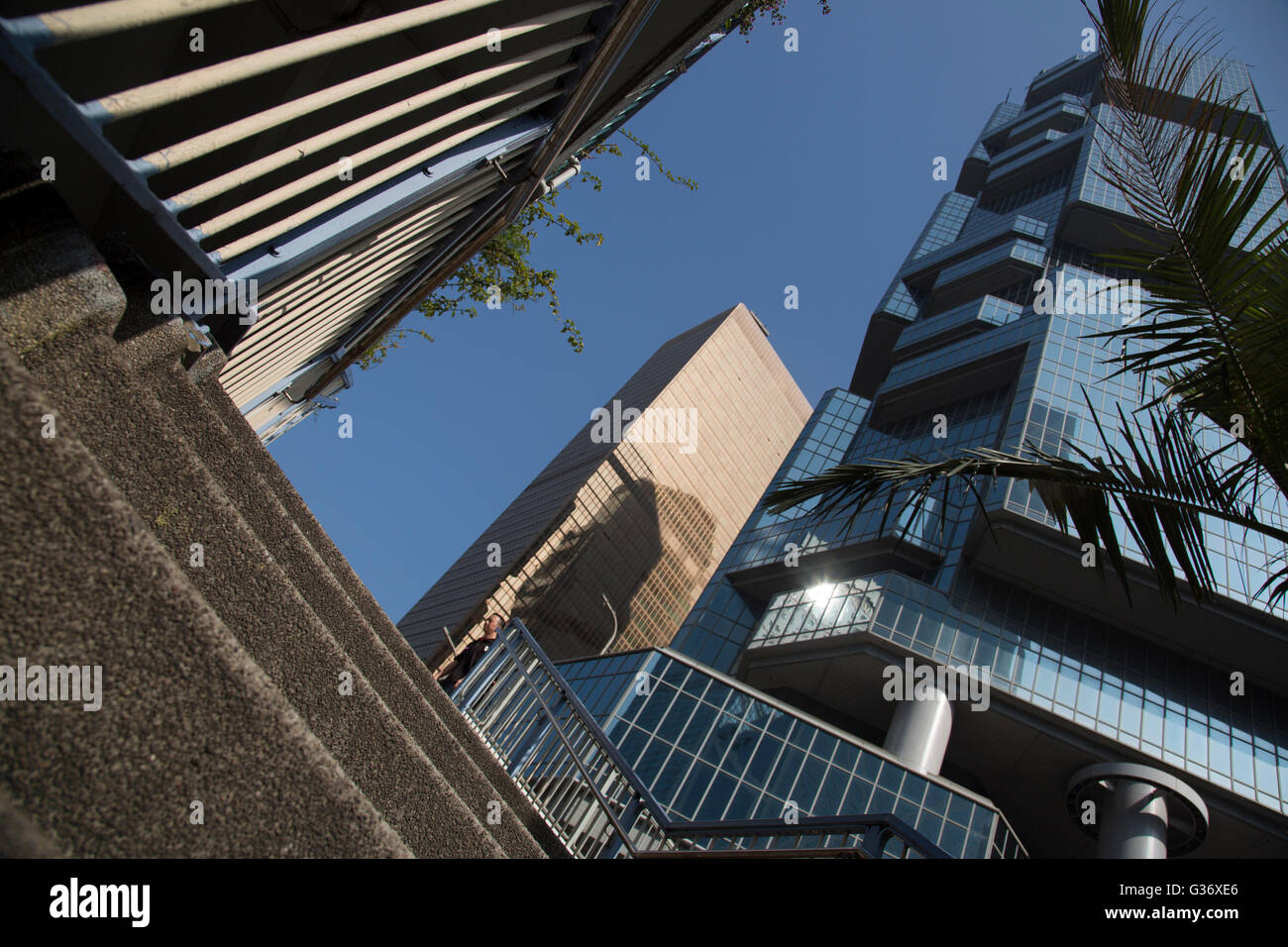 Hong Kong Modern Architectures Stock Photo - Alamy