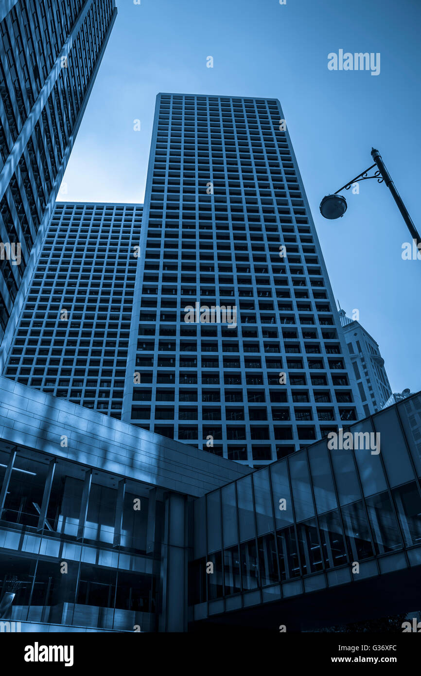 Hong Kong Modern Architectures Stock Photo - Alamy