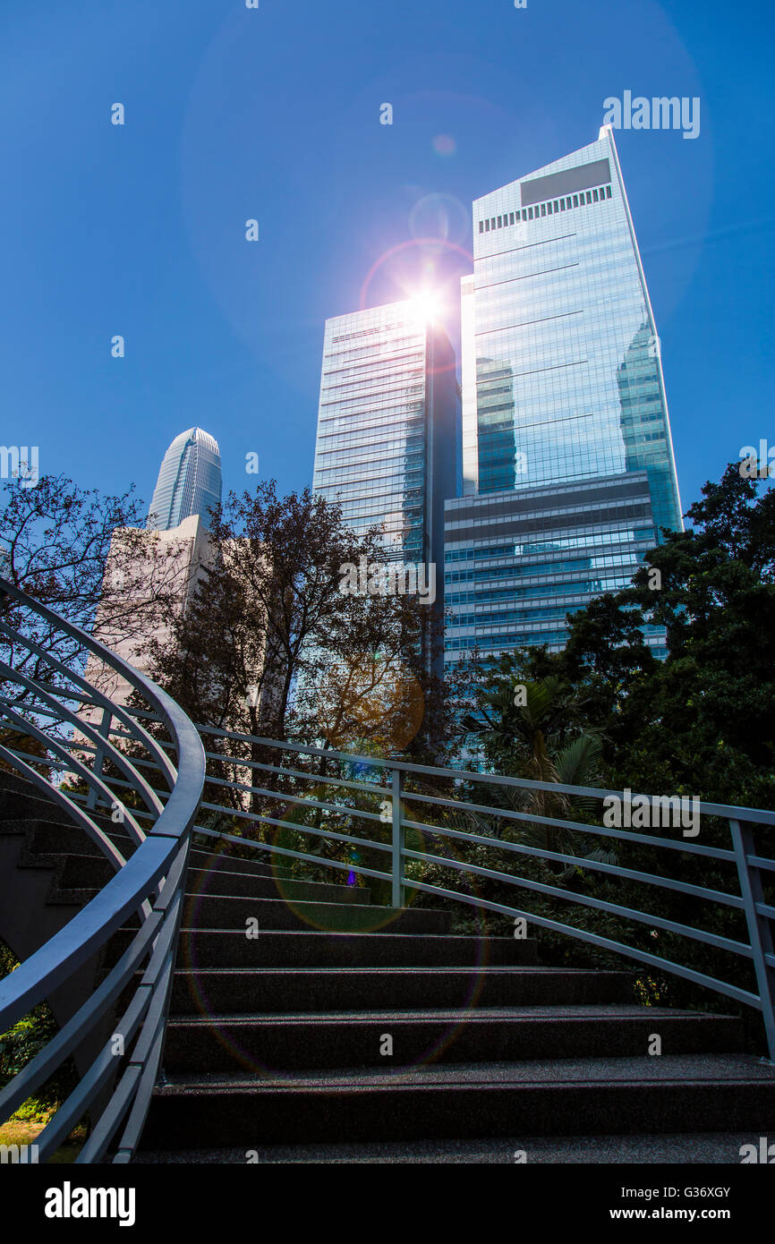 Hong Kong Modern Architectures Stock Photo - Alamy