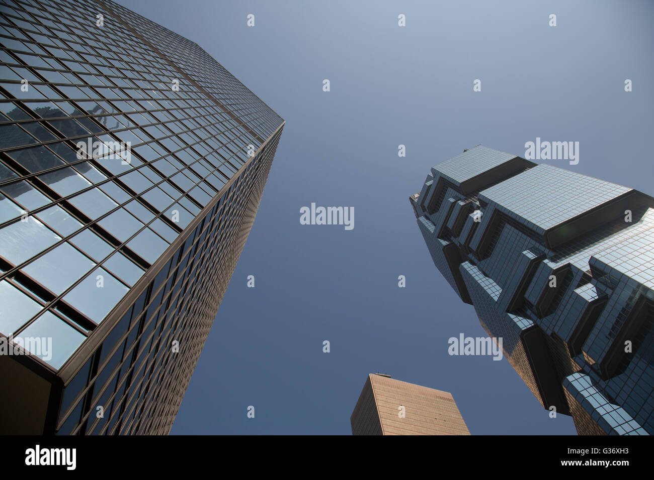 Hong Kong Modern Architectures Stock Photo - Alamy