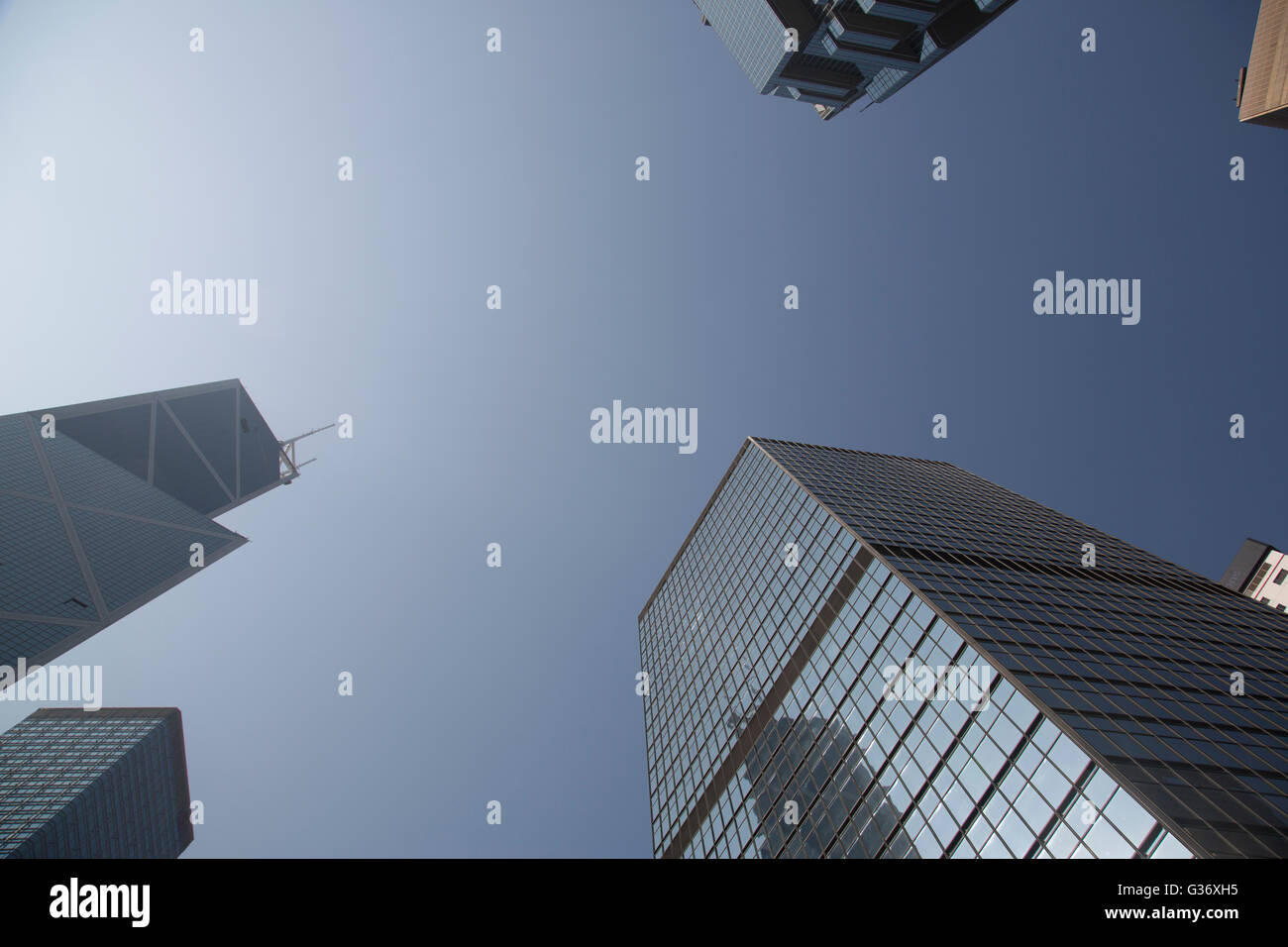 Hong Kong Modern Architectures Stock Photo - Alamy