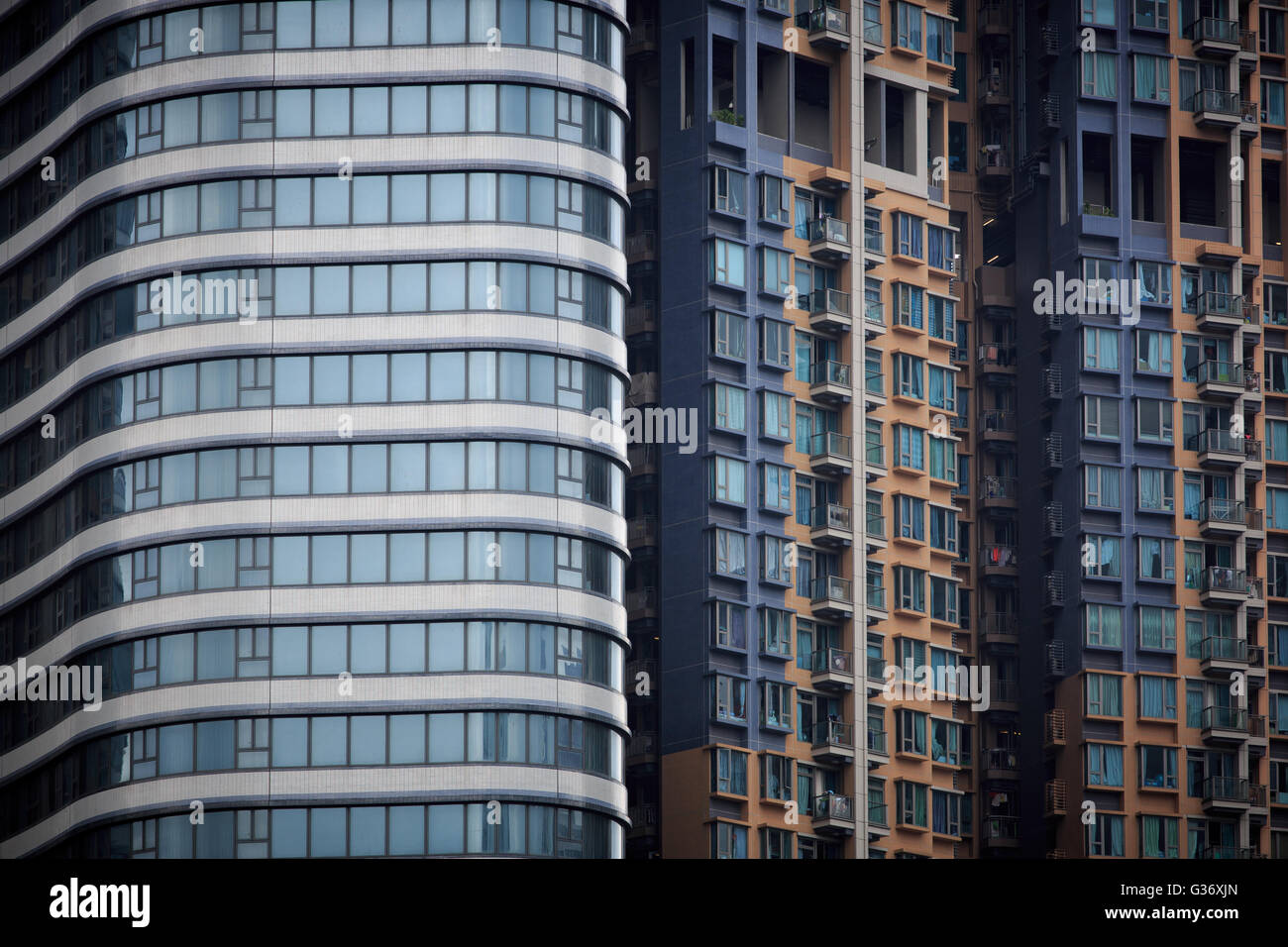 Hong Kong Modern Architectures Stock Photo - Alamy