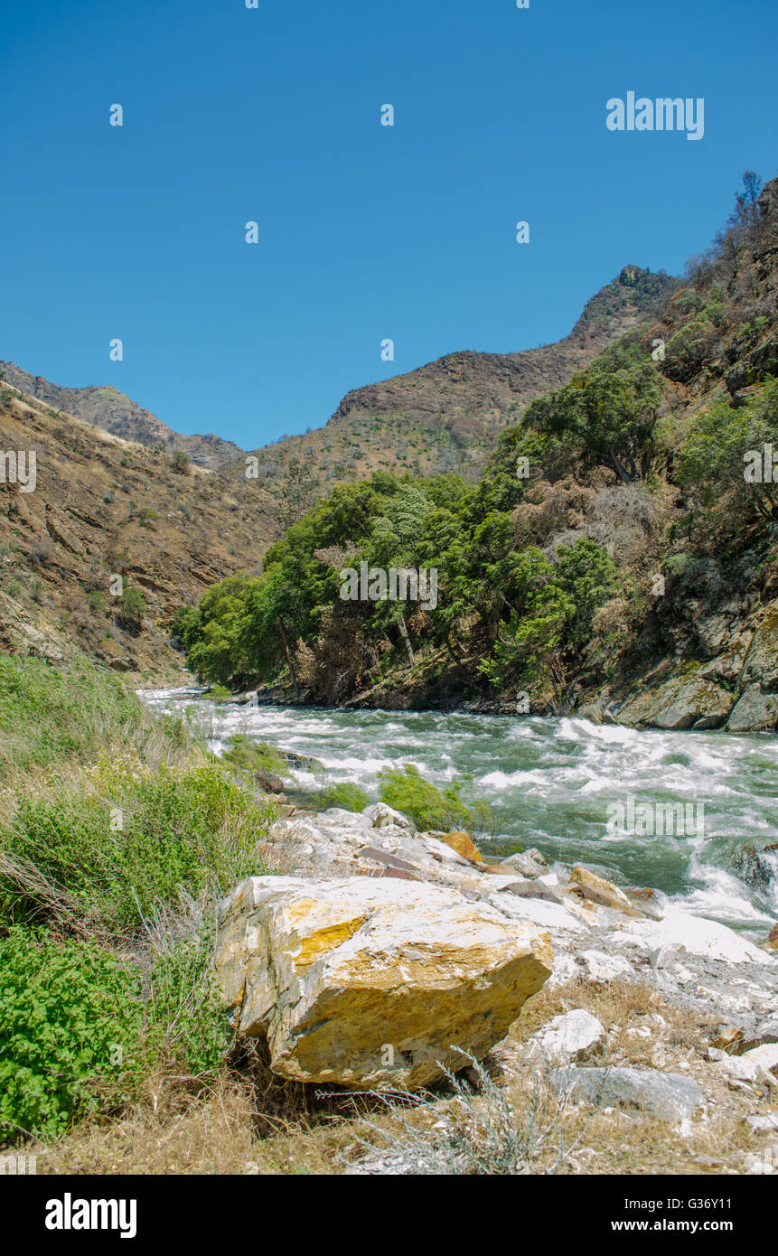 Kings River, in Kings Canyon National Park Stock Photo - Alamy