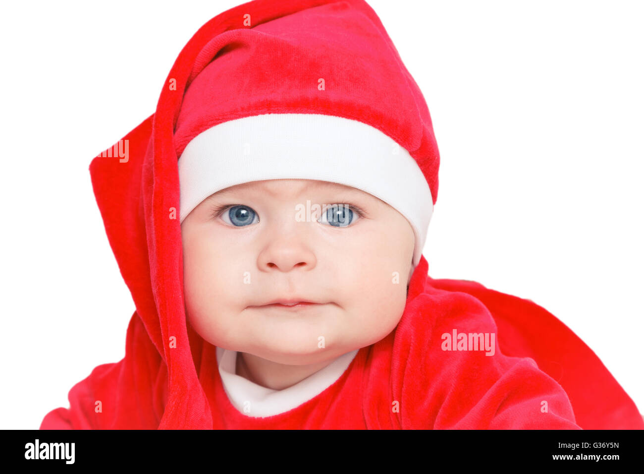 Baby Santa Claus Stock Photo - Alamy