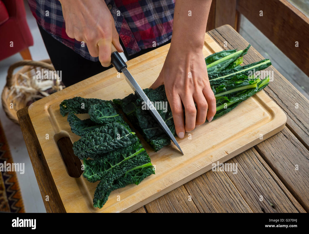 Tuscan kale hi-res stock photography and images - Alamy