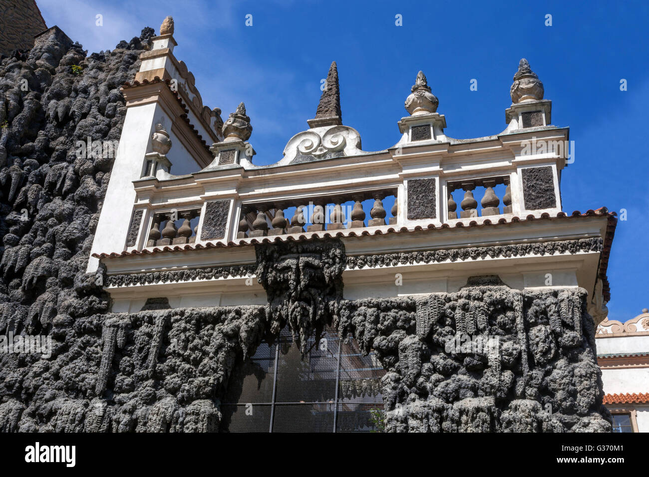 Dripstone wall - Wallenstein Palace in Prague Grotto Mala Strana Prague ...