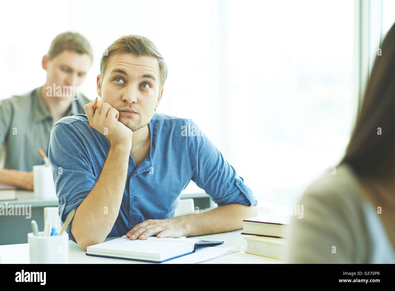 Exam teenager hi-res stock photography and images - Alamy