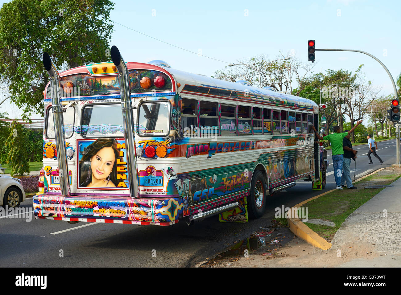 Bus panama hi-res stock photography and images - Alamy