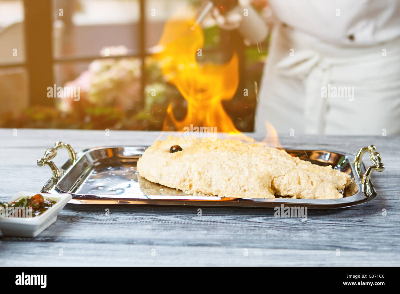 Breaded raw fish on hi-res stock photography and images - Alamy