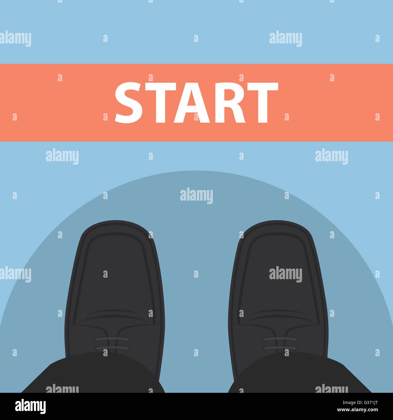 To start line Stock Vector Images - Alamy