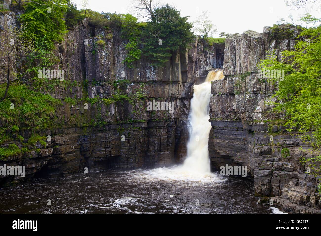 High Force Waterfall, River Tees, Forest-in-Teesdale, Durham Dales ...