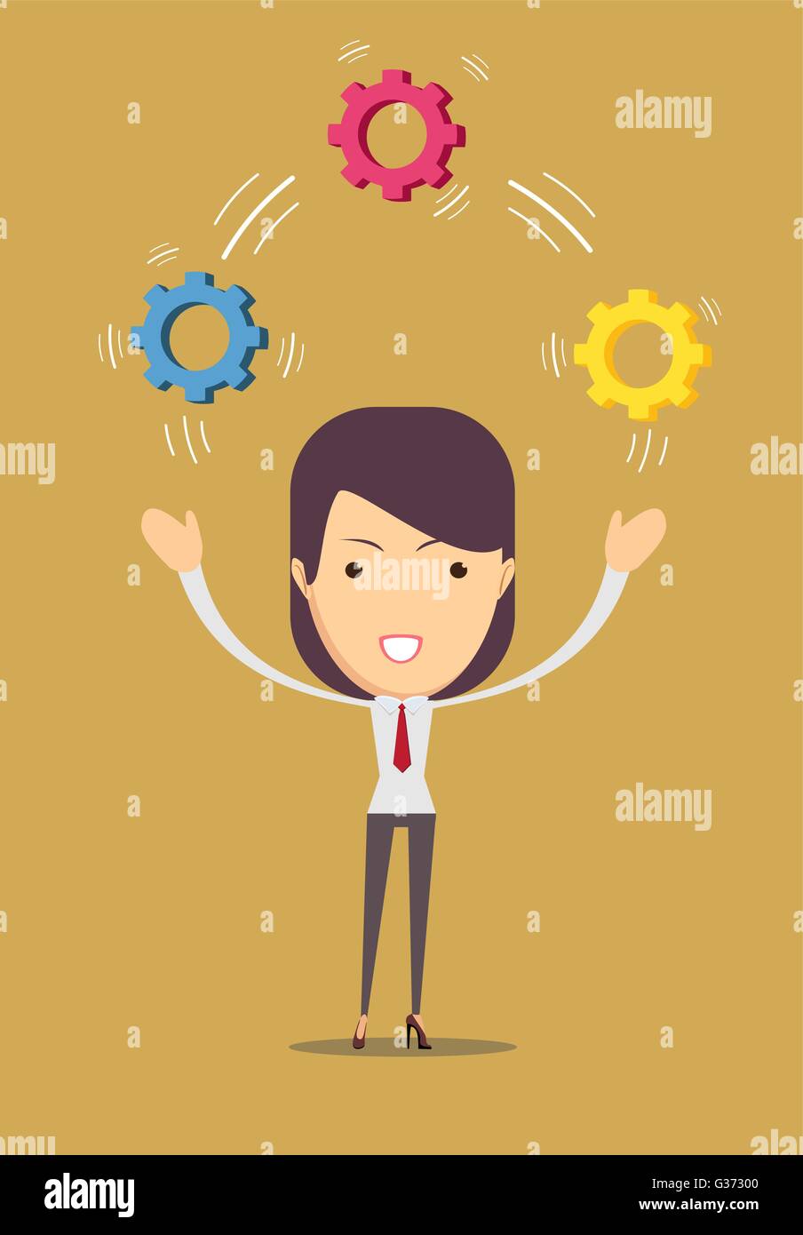 Clever women Stock Vector Images - Alamy