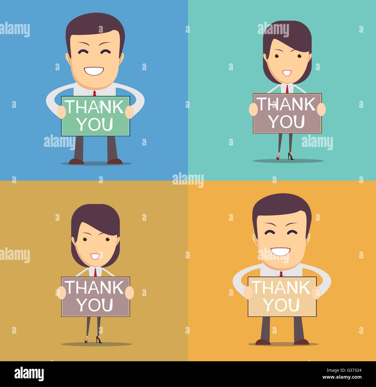 Cartoon Thank You Stock Photos & Cartoon Thank You Stock Images - Alamy