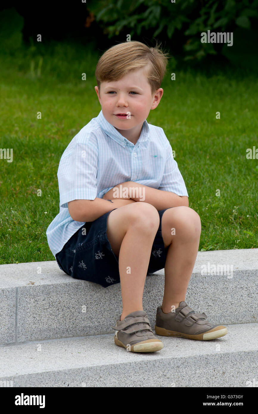 Prince Christian Of Denmark Attends A Photocall For The Danish Royal ...
