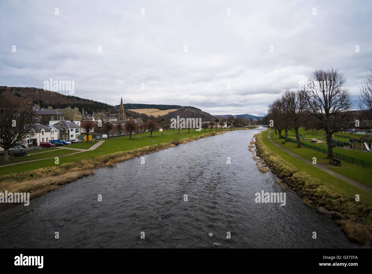 Peebles scotland town hi-res stock photography and images - Alamy