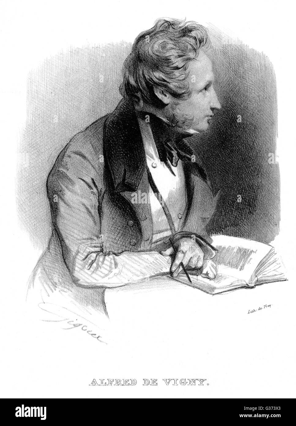 Alfred de Black and White Stock Photos & Images - Alamy