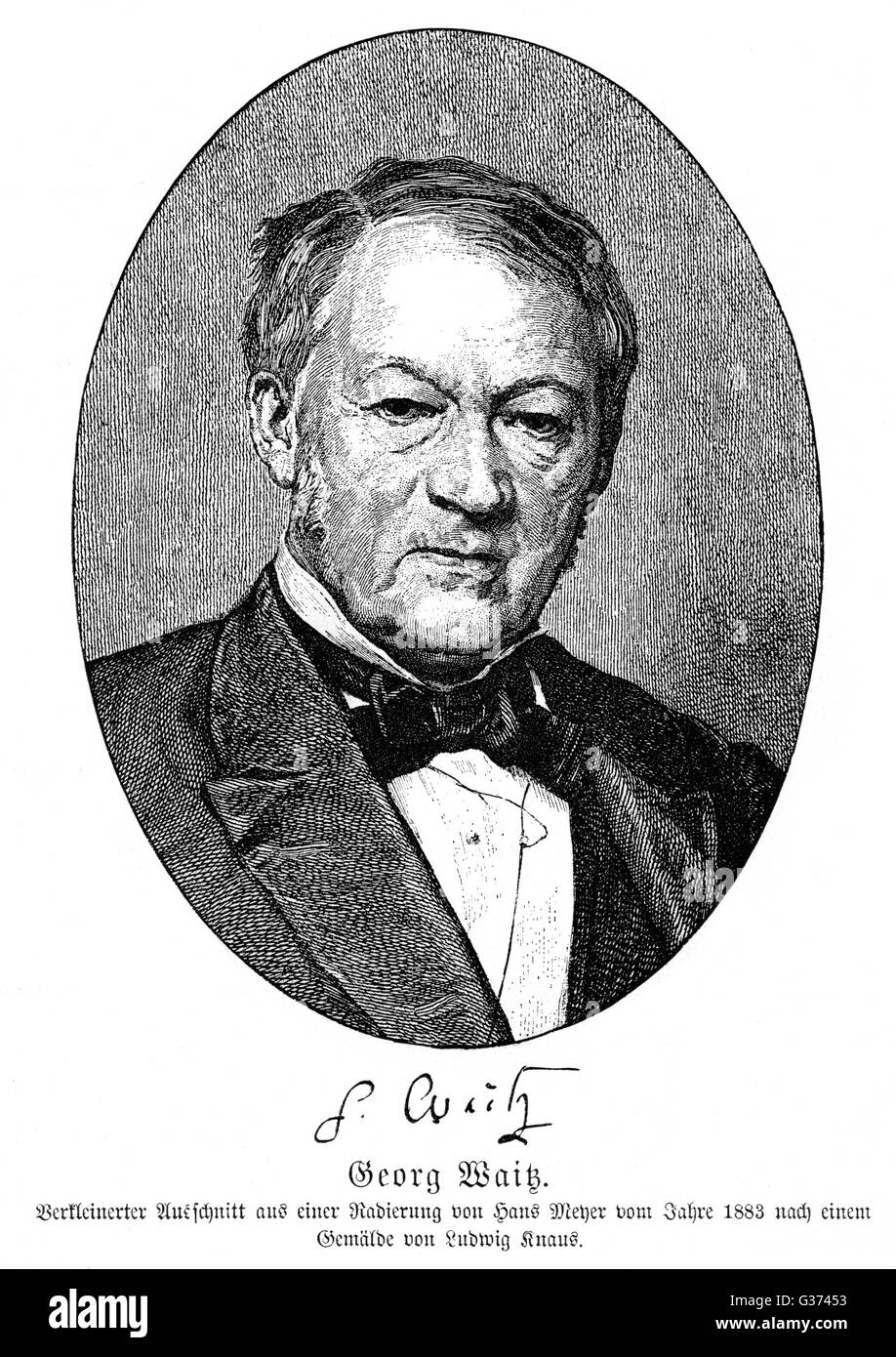 Georg waitz hi-res stock photography and images - Alamy