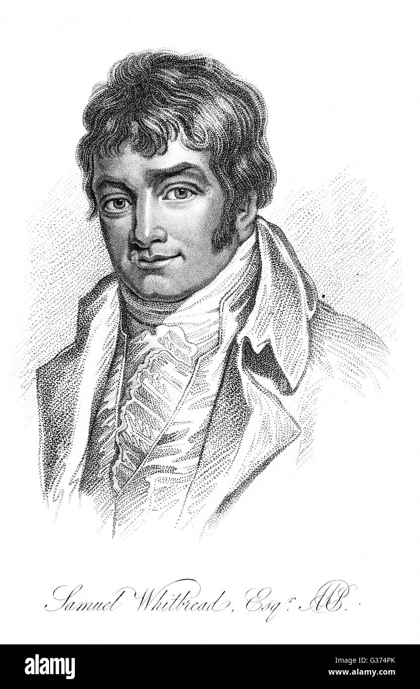 Samuel whitbread brewer statesman date hi-res stock photography and ...