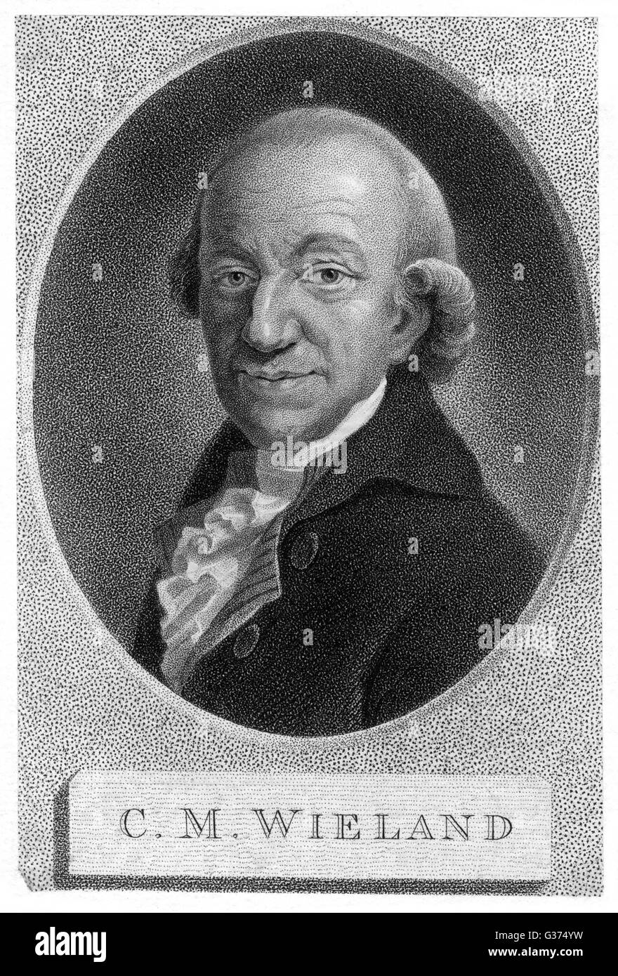 Christoph martin wieland 1733 1813 hi-res stock photography and images ...