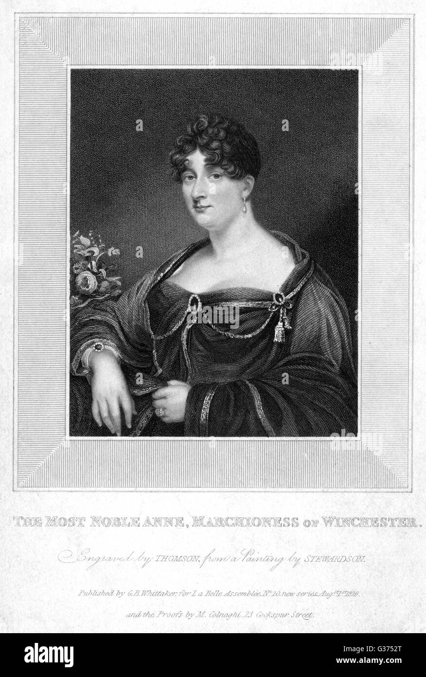 Marchioness of winchester hi-res stock photography and images - Alamy