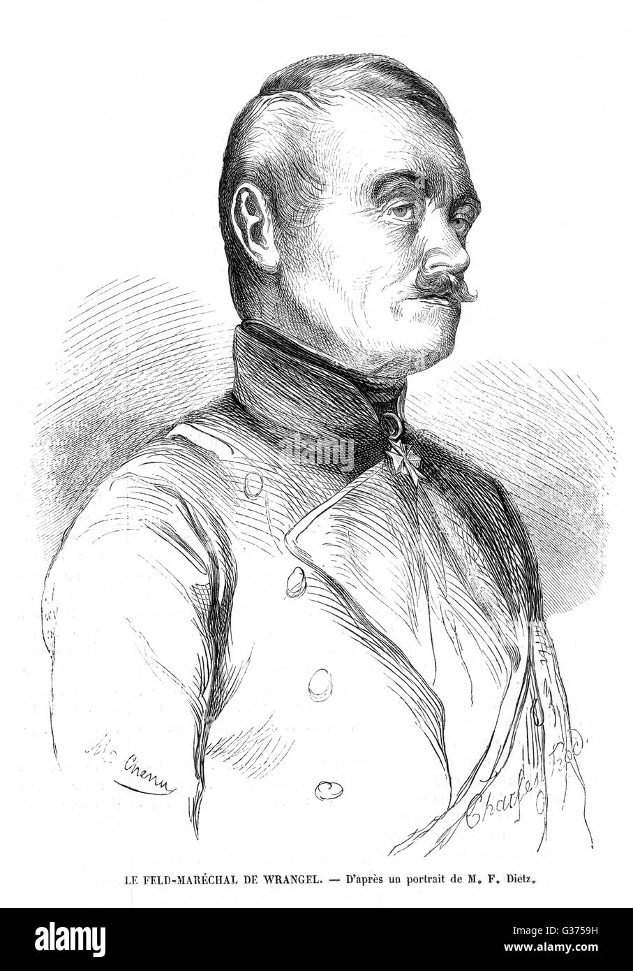 Friedrich Von Wrangel Cut Out Stock Images & Pictures - Alamy