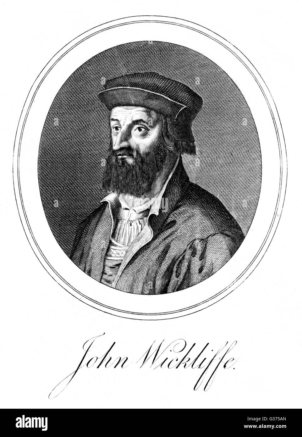 John wycliffe Cut Out Stock Images & Pictures - Alamy