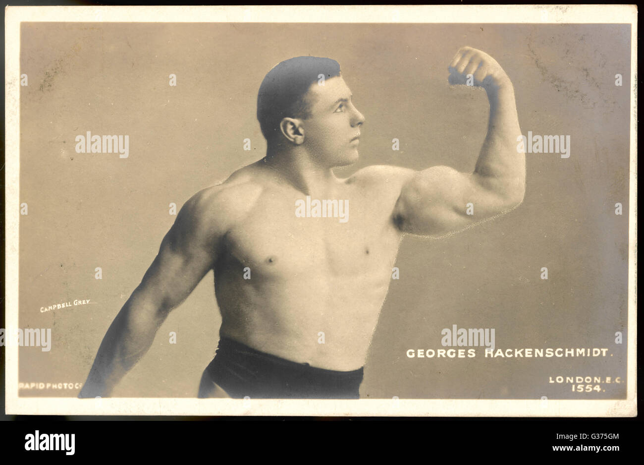 George hackenschmidt hi-res stock photography and images - Alamy