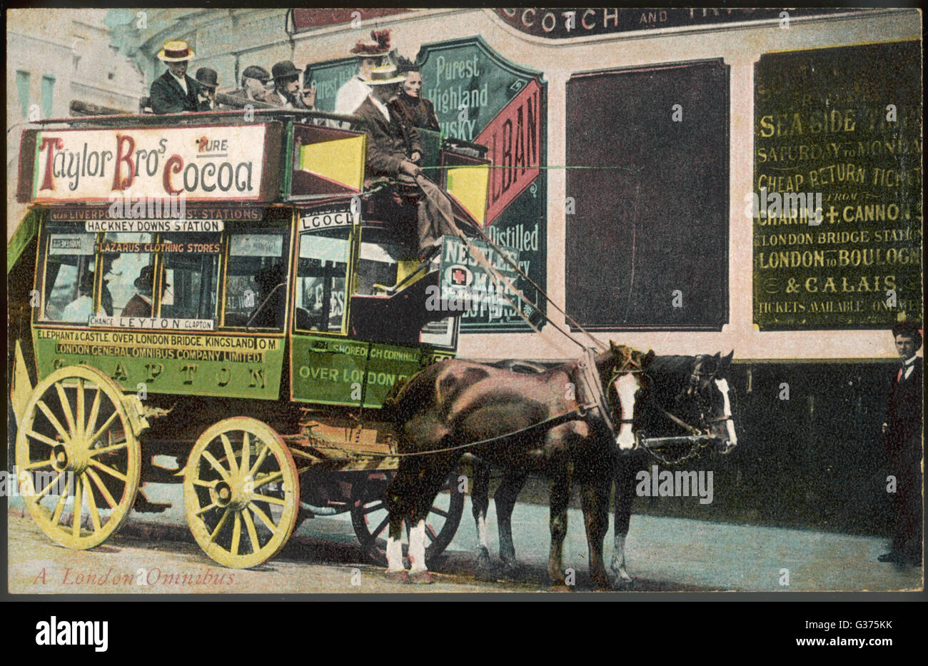 Horse bus buses hi-res stock photography and images - Alamy