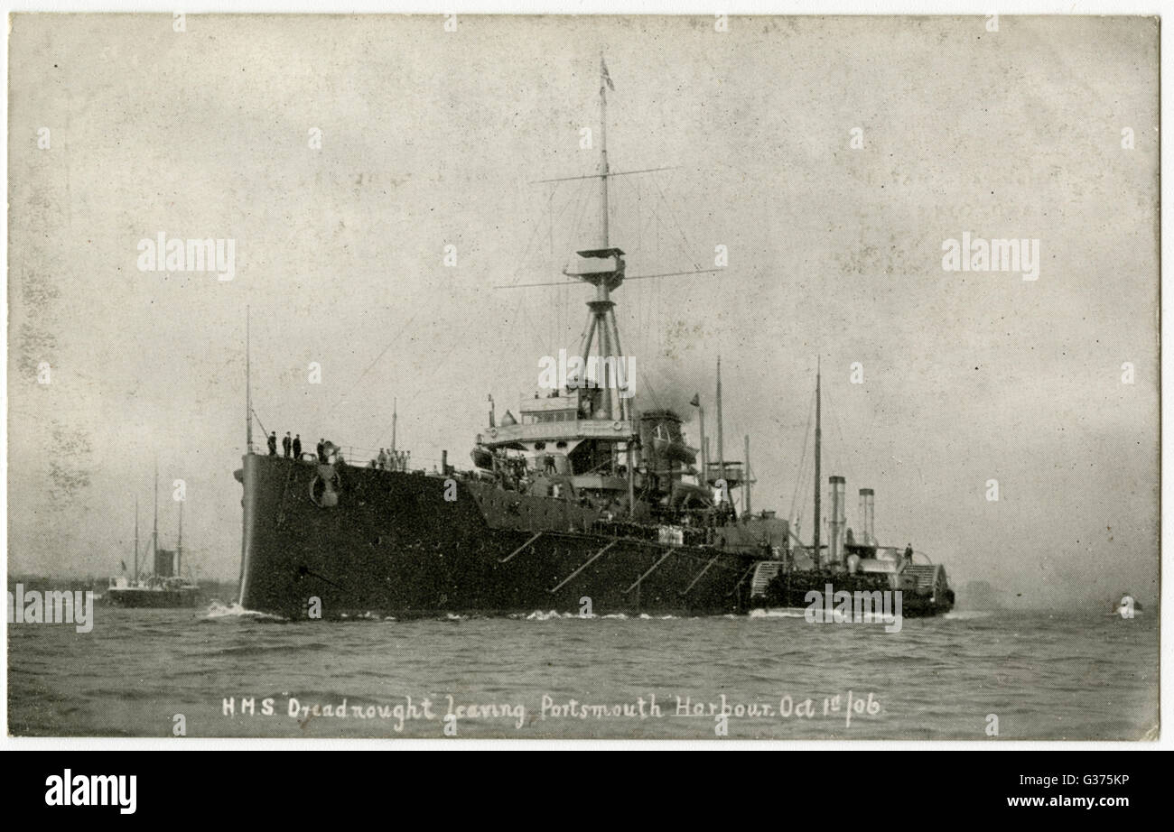 Hms dreadnought hi-res stock photography and images - Alamy