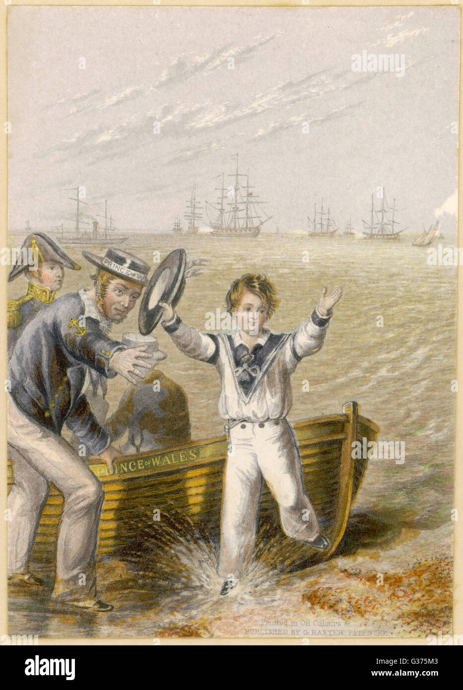 EDWARD VII AS A BOY Stock Photo - Alamy