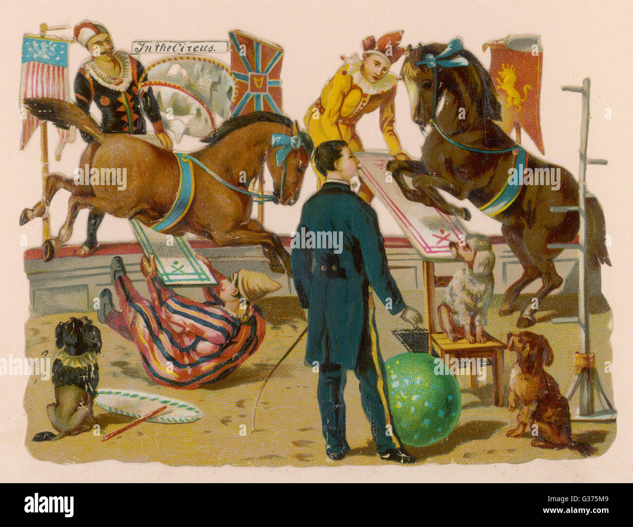All the fun of the circus in one single picture - clowns, performing ...