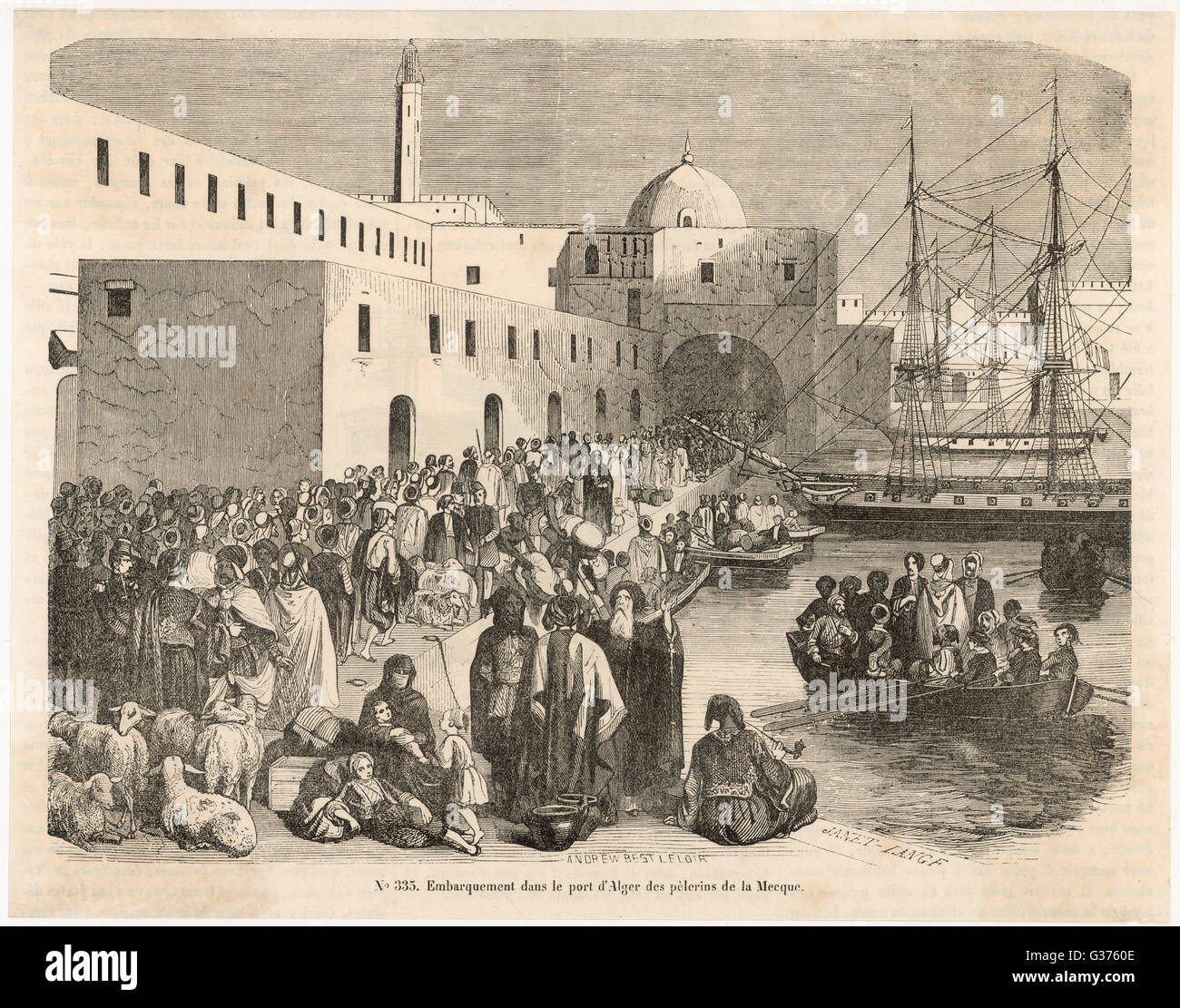 Islam pilgrims in mecca hi-res stock photography and images - Alamy