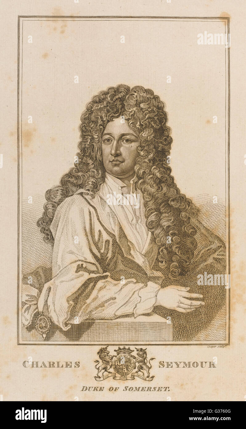 CHARLES DUKE SOMERSET Stock Photo - Alamy
