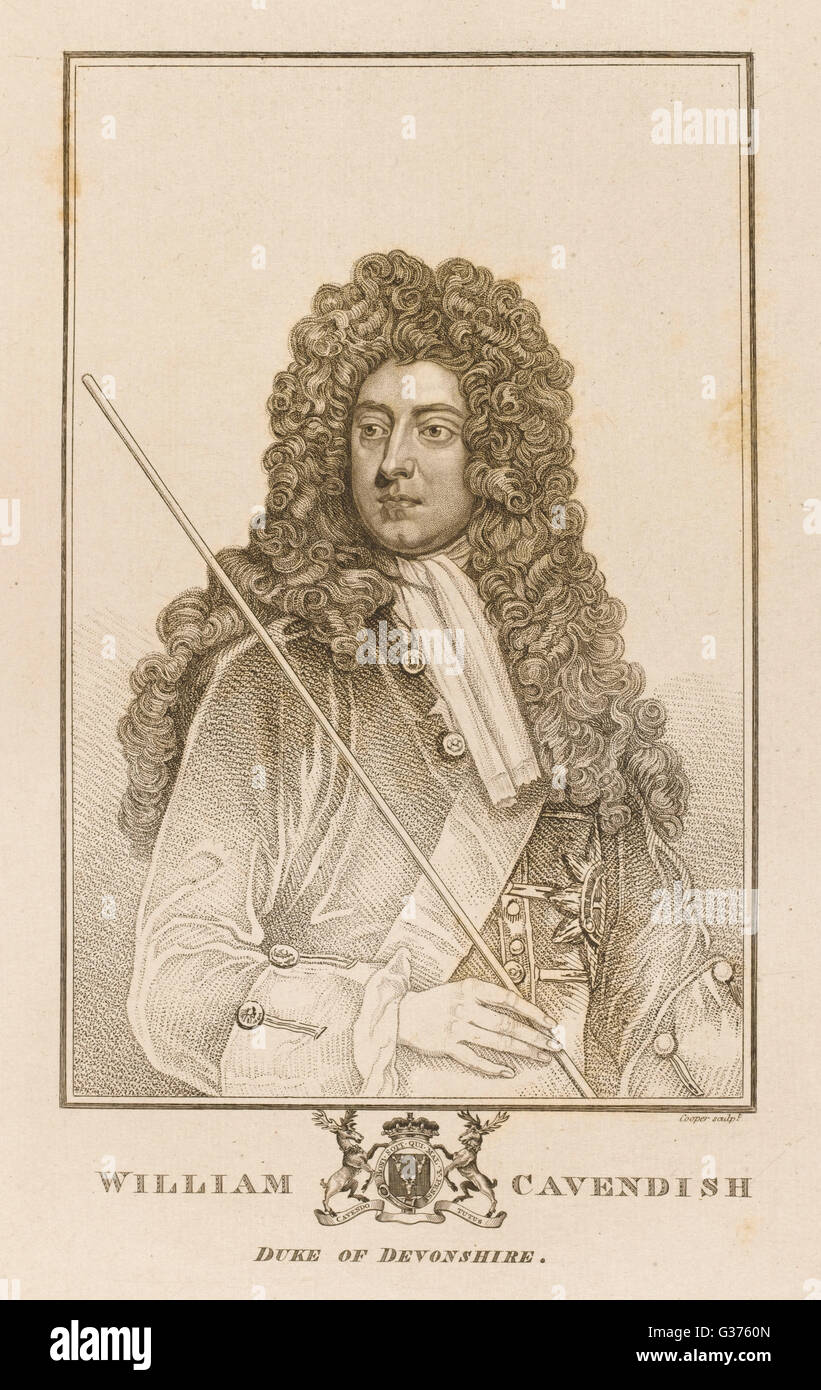 Duke devonshire william cavendish hi-res stock photography and images ...
