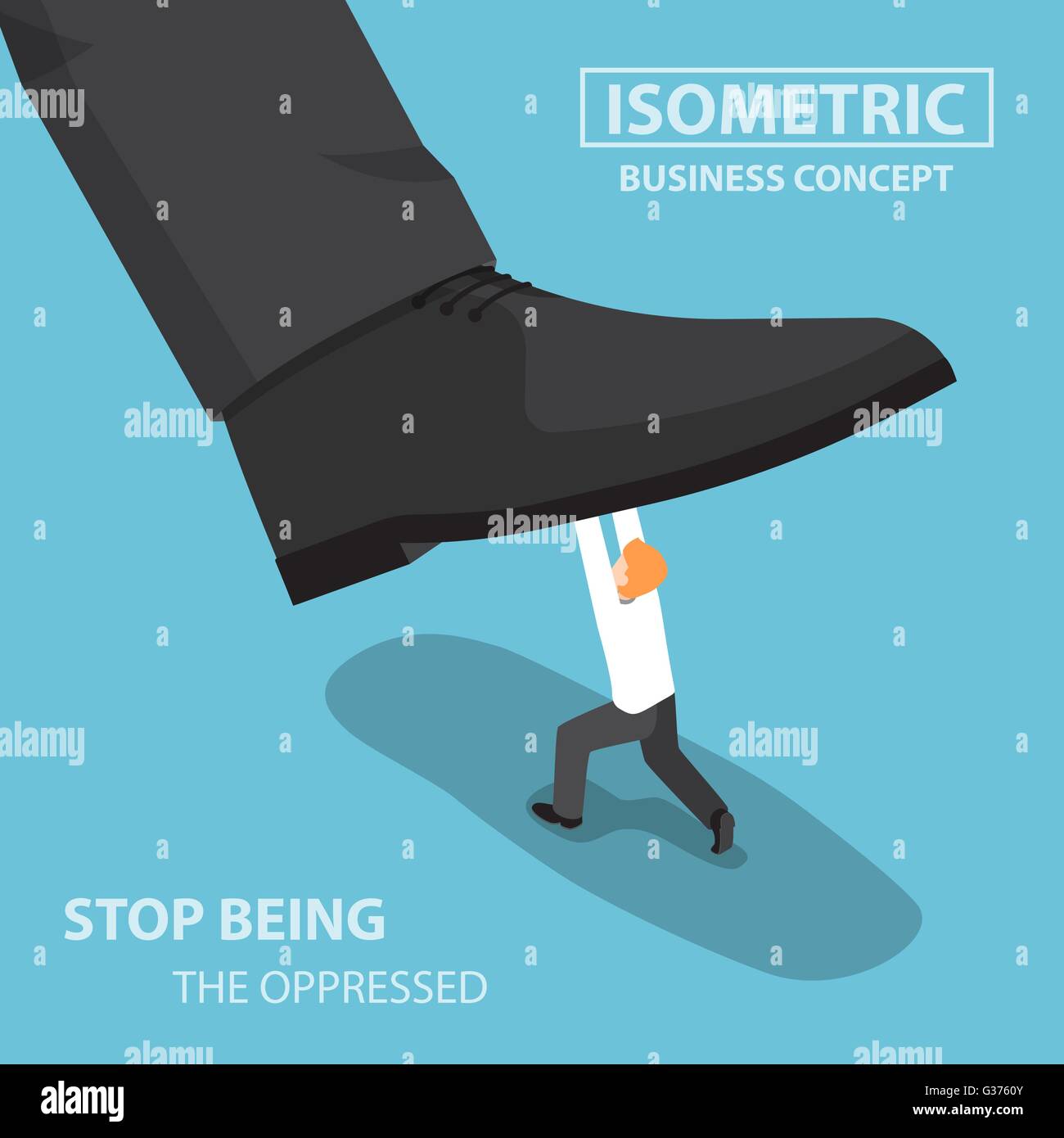 Concept conflict fight small Stock Vector Images - Alamy