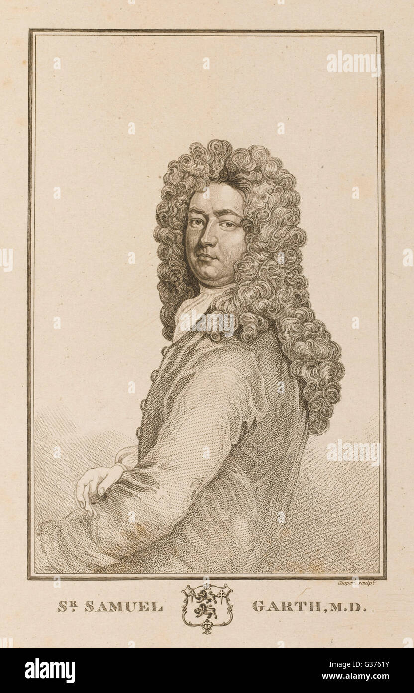 SIR SAMUEL GARTH Stock Photo - Alamy