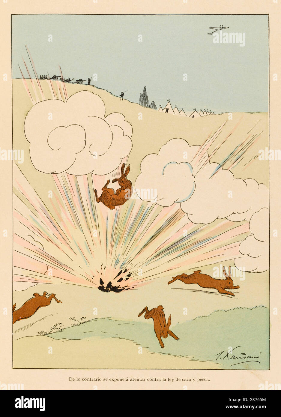 Hunting with Bombs Stock Photo - Alamy